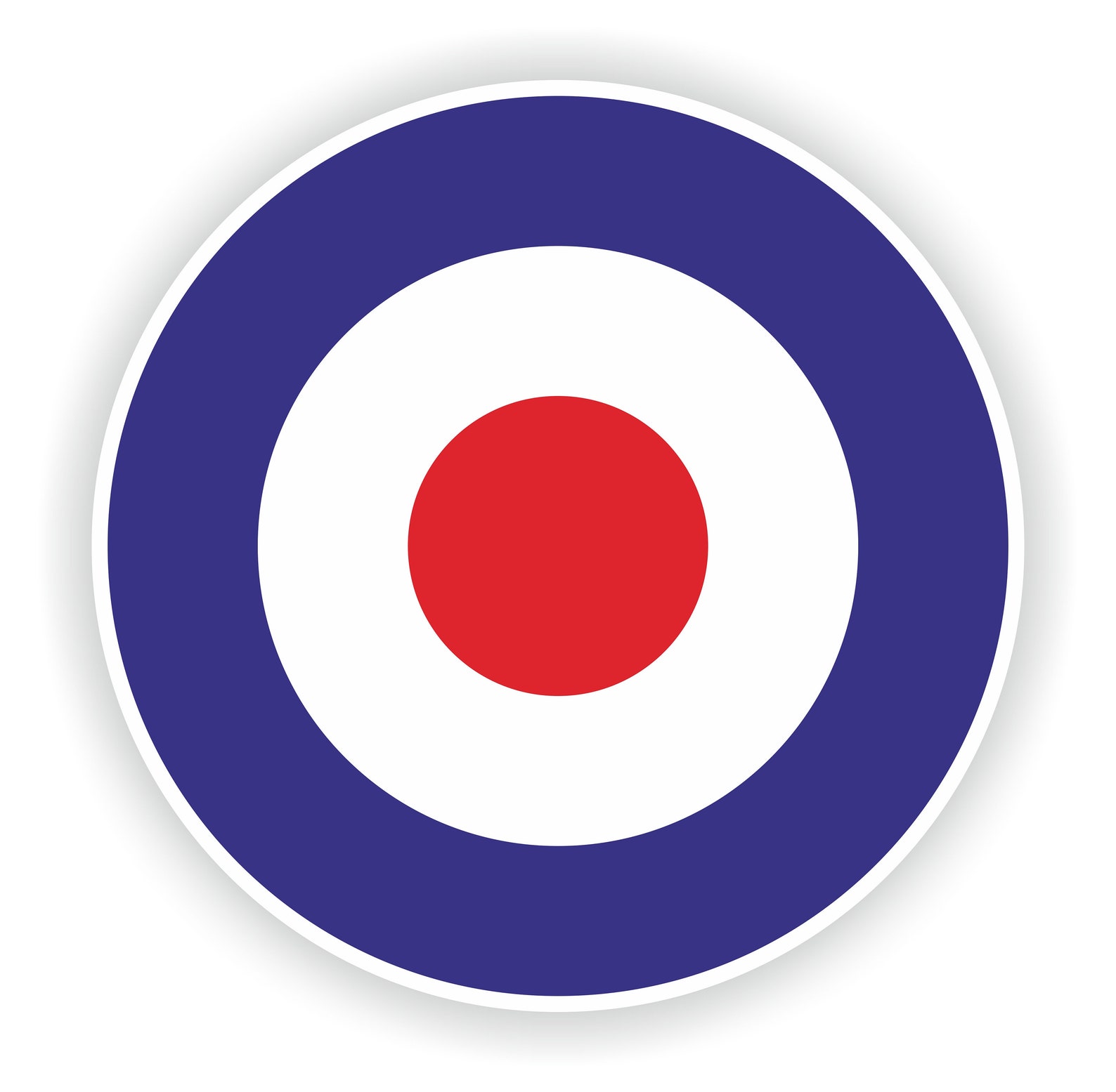 RAF Royal Air Force Roundel Military Sticker for Laptop Book Fridge ...