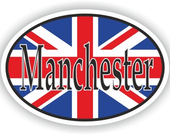 Manchester United Bumper Sticker - Etsy