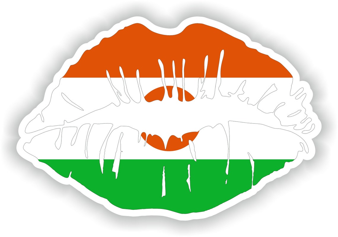Niger Lips Flag - Digital File Download - Svg, Png, Eps, Jpg - Etsy