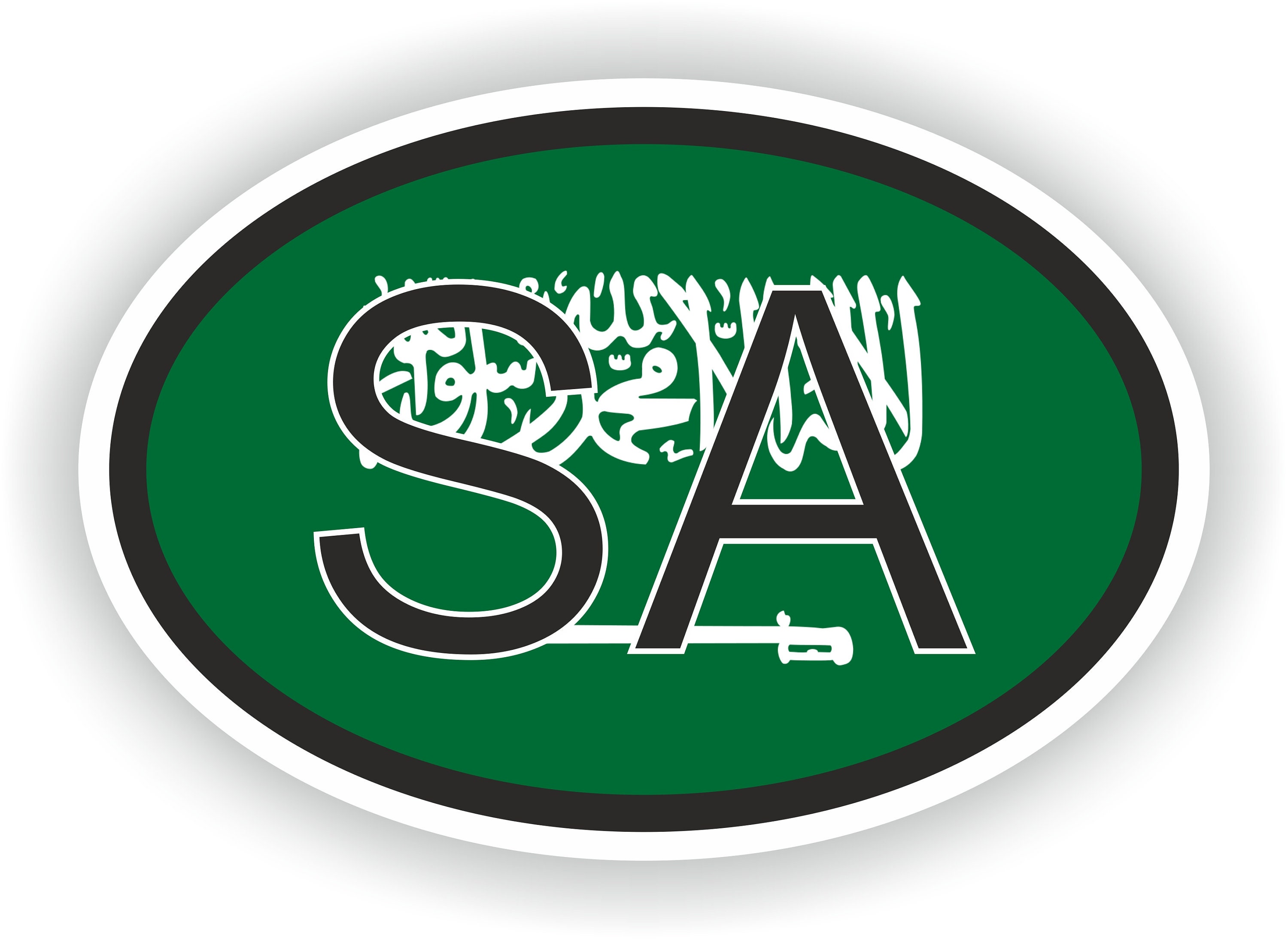 Saudi Arabia Code Short Country Domain Name Stock Vector