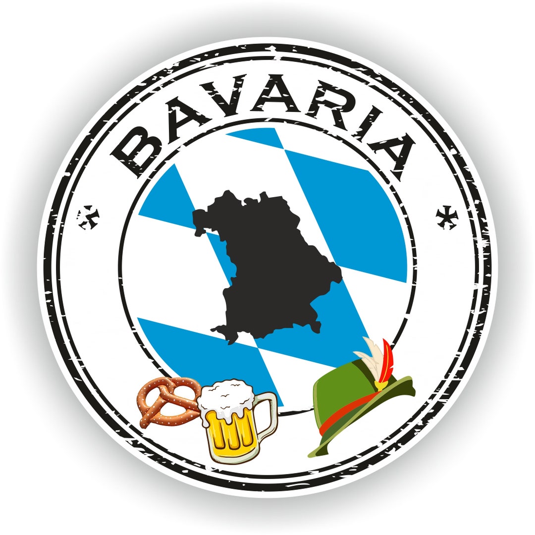 Bavaria Seal Round Flag - Digital File Download - Svg, Png, Eps, Jpg - Etsy