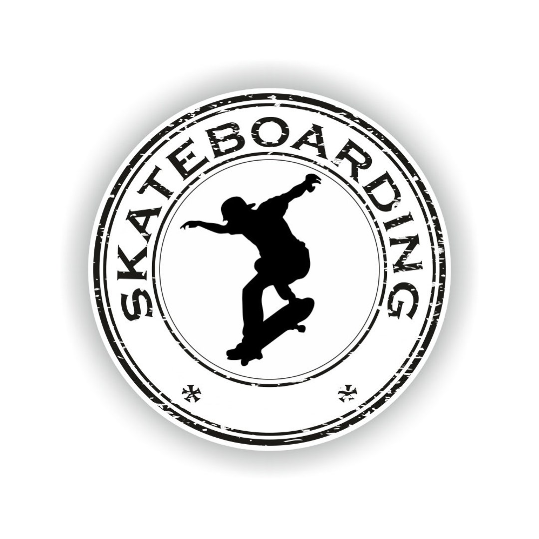 Skateboarding Skateboard Sticker Sports for Car Laptop Book Fridge ...