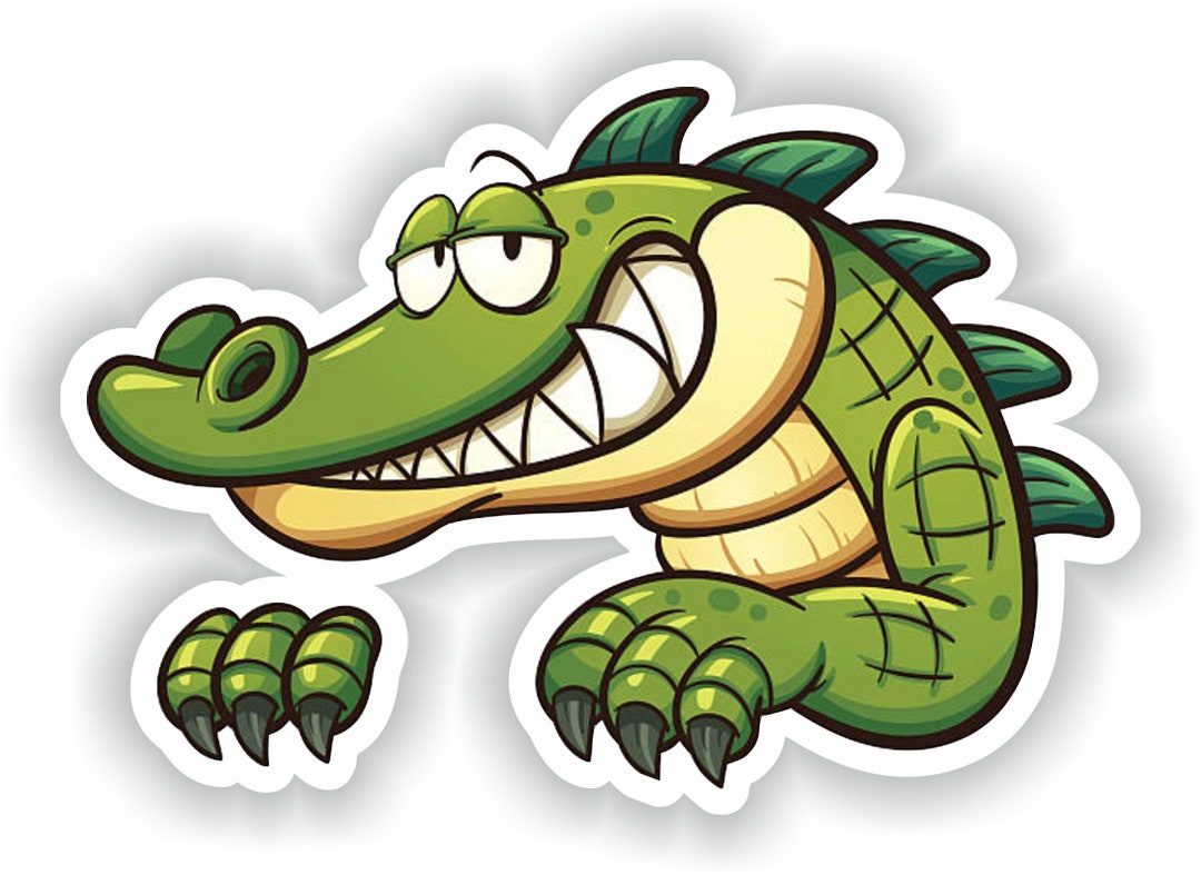 Crocodile - Digital File Download - Svg, Png, Eps, Jpg - Etsy