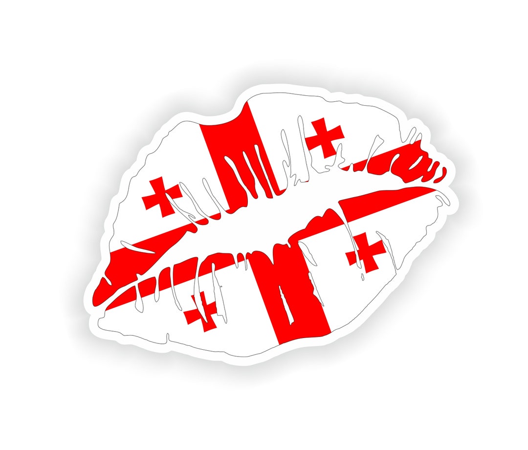 Georgia Lips Flag - Digital File Download - Svg, Png, Eps, Jpg - Etsy