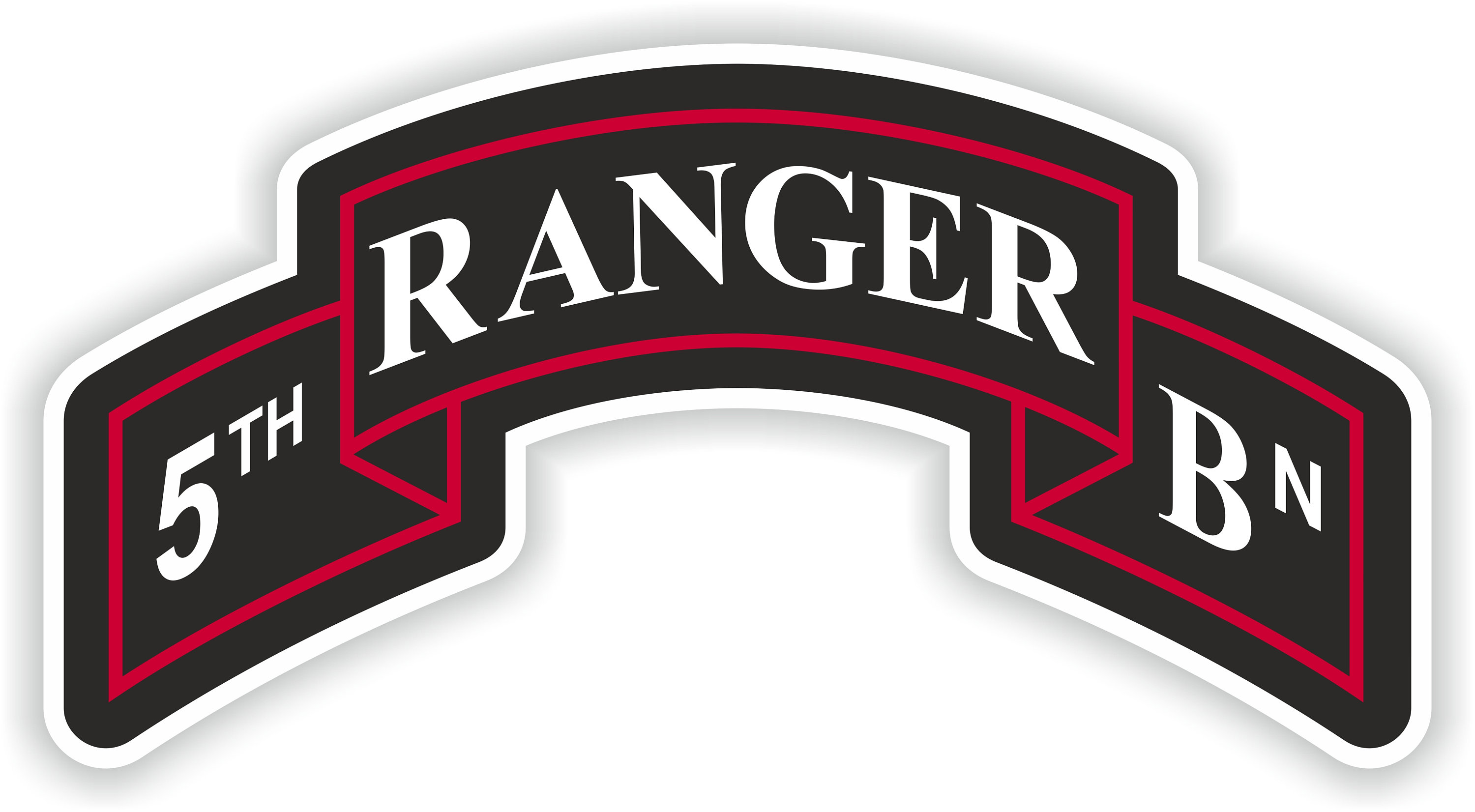 5th Ranger Regiment Insignia Battalion Sticker for Laptop Book Fridge ...