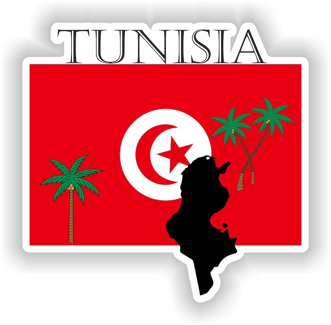 Tunisia Country Project Flag - Digital File Download - Svg, Png, Eps ...