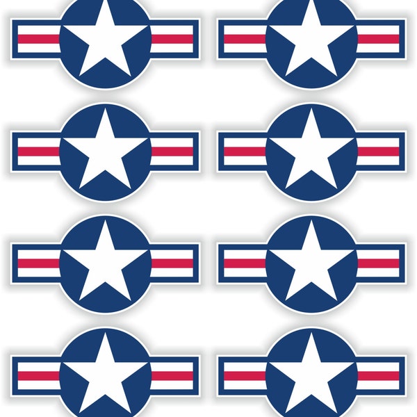 Military Blue Star Decal - Etsy