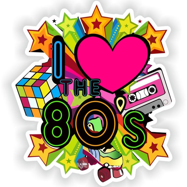 80s Stickers - Etsy UK