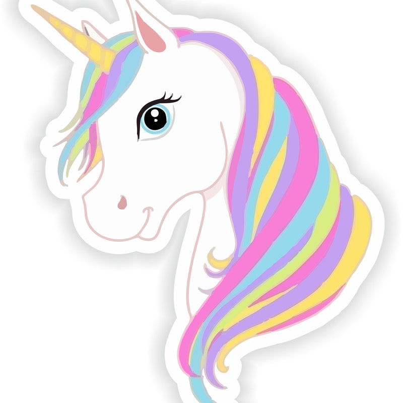 Unicorn Cake Stencil - Etsy UK