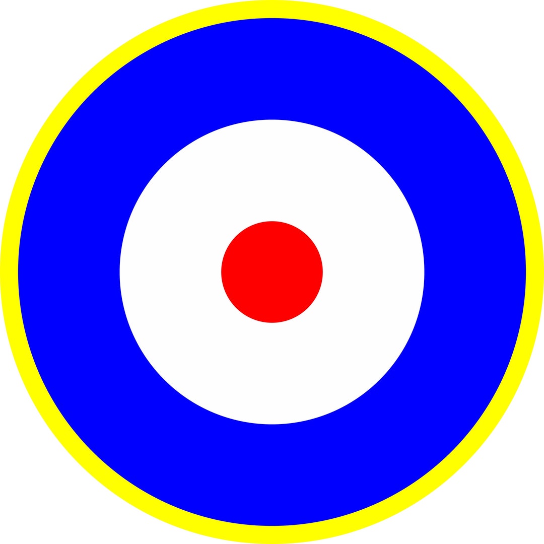 RAF Royal Air Force Second World War Roundel Military Sticker for ...