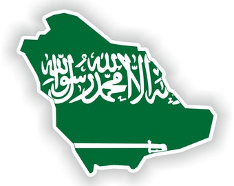 Saudi Arabia Map Flag SVG, Arab Digital Download, Country Nation ...