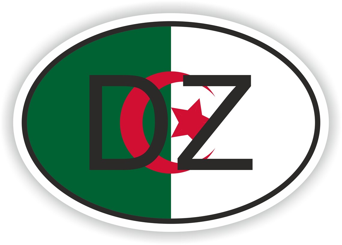 ALGERIA Country Code Oval Sticker With Flag For Bumper Laptop Etsy algeria-country-code-oval-sticker-with-flag-for-bumper-laptop-etsy