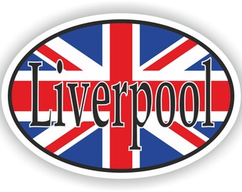 Liverpool Bumper Sticker - Etsy