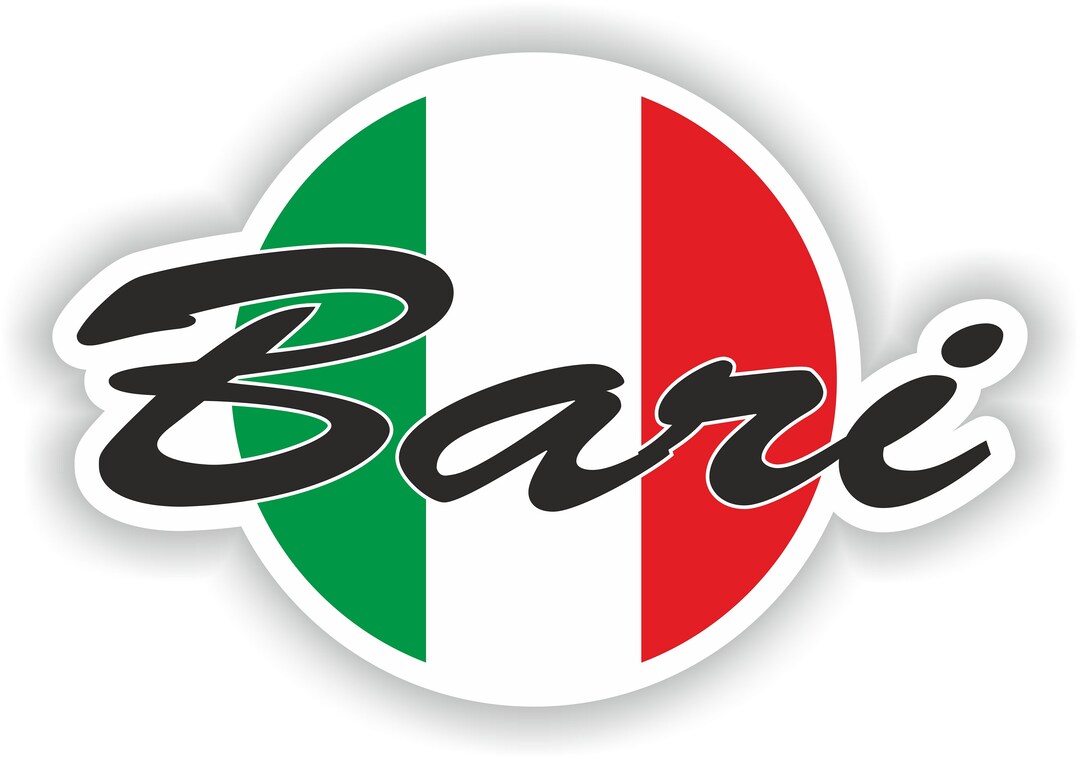 Bari Sticker Flag for Laptop Book Fridge Guitar Motorcycle Helmet ...