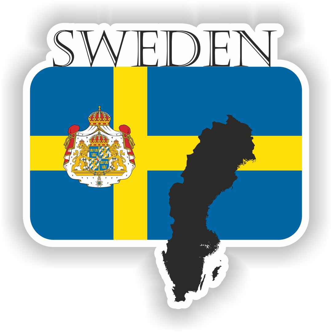 Sweden Country Project Flag - Digital File Download - Svg, Png, Eps ...