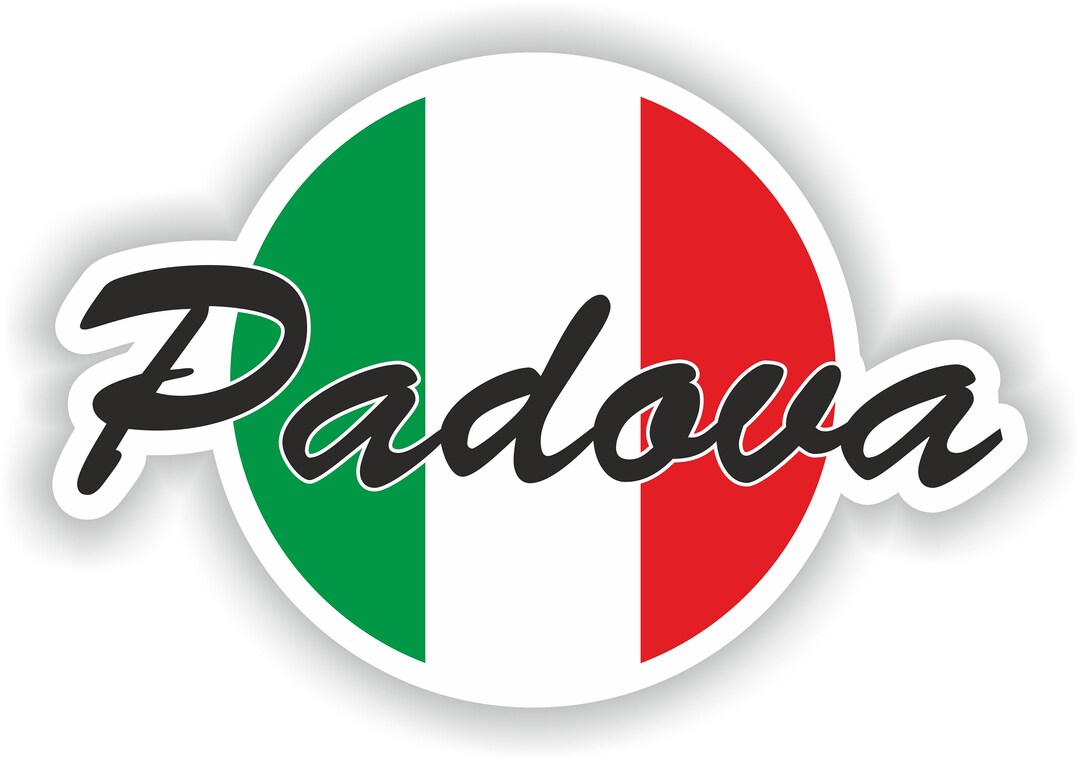 Padova Sticker Flag for Laptop Book Fridge Guitar Motorcycle Helmet ...
