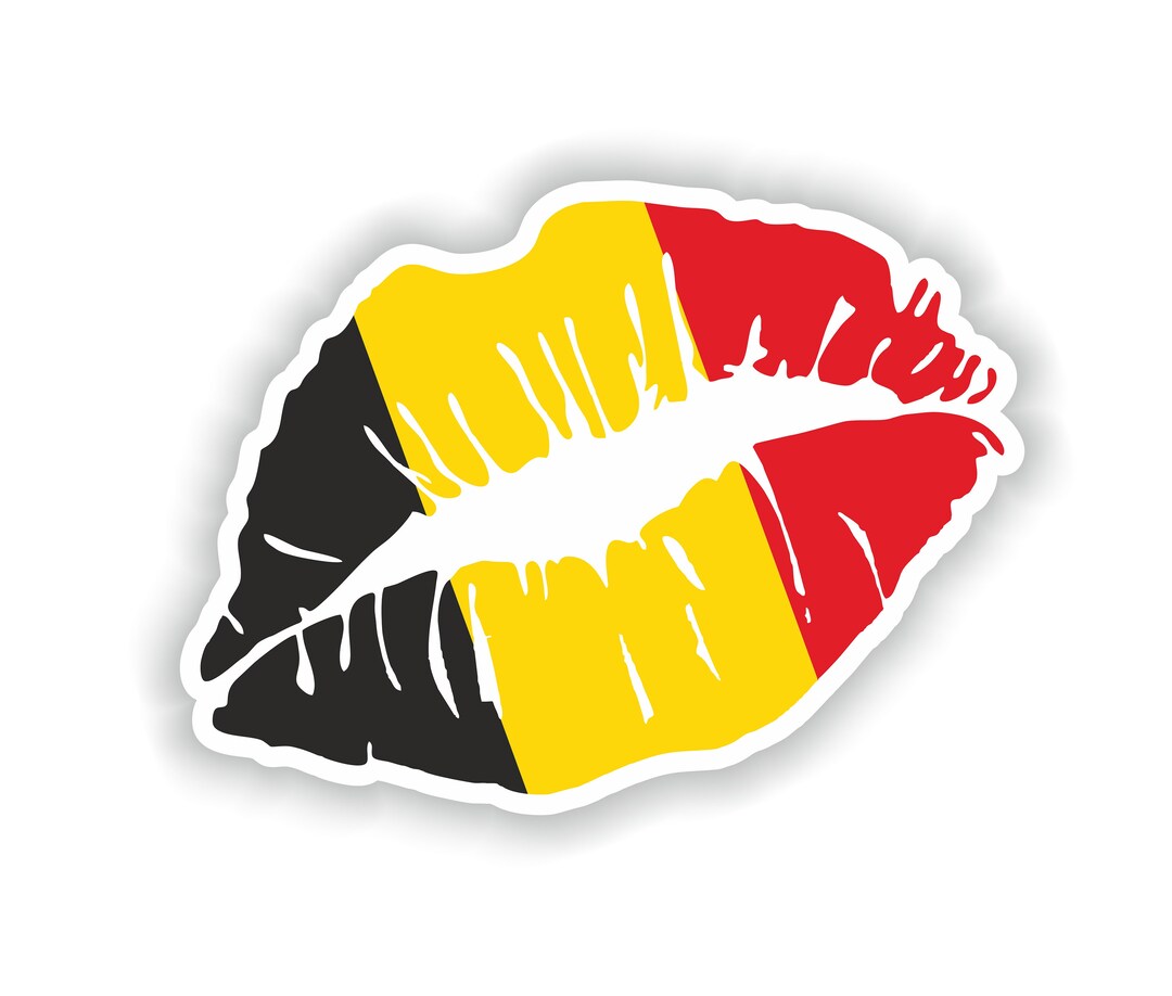 Belgium Lips Flag - Digital File Download - Svg, Png, Eps, Jpg - Etsy