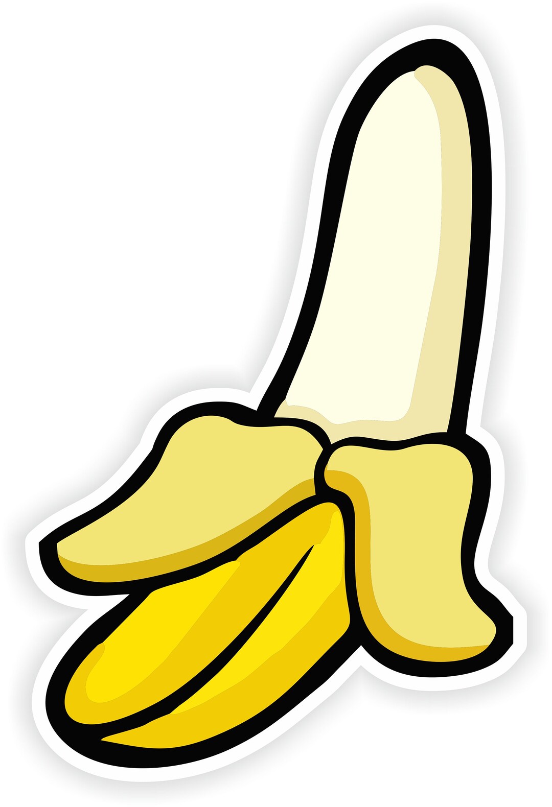 Banana Fruit Sticker for Bumper Car Van Truck Motorcycle Helmet Toolbox ...