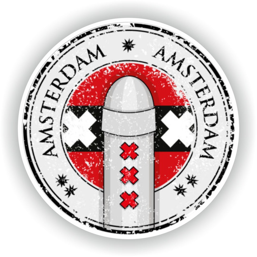 Amsterdam Seal Round Flag - Digital File Download - Svg, Png, Eps, Jpg ...