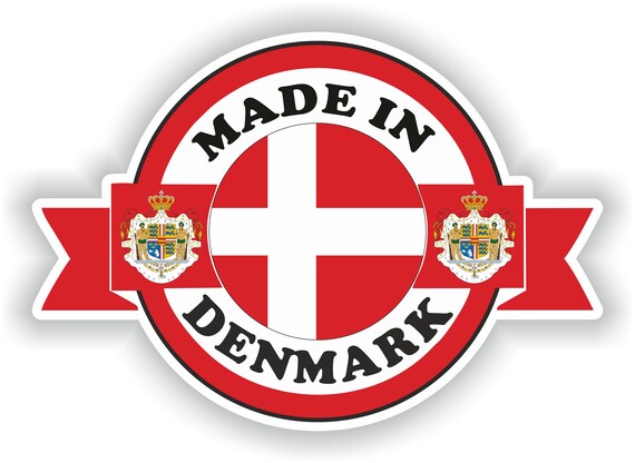 Dänemark Made in Aufkleber Flagge für Laptop Buch Kühlschrank - Etsy.de