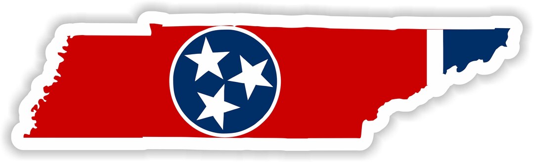 Tennessee Map Flag - Digital File Download - Svg, Png, Eps, Jpg - Etsy