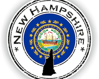 New Hampshire Seal - Etsy