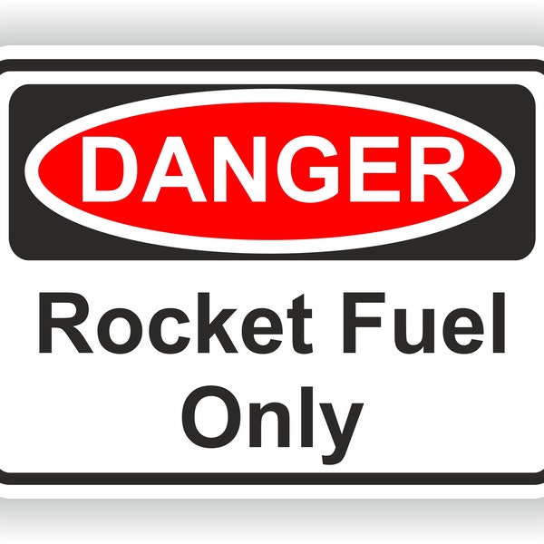 Rocket Fuel Sticker - Etsy