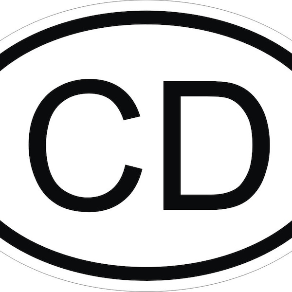 Cd Sticker - Etsy