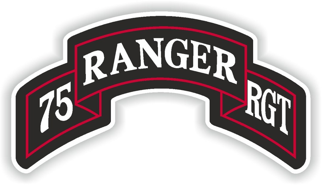 75th Ranger Regiment Insignia Battalion Sticker for Laptop Book Fridge ...