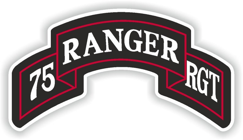 75th Ranger Regiment Insignia Battalion Sticker for Laptop Book Fridge ...