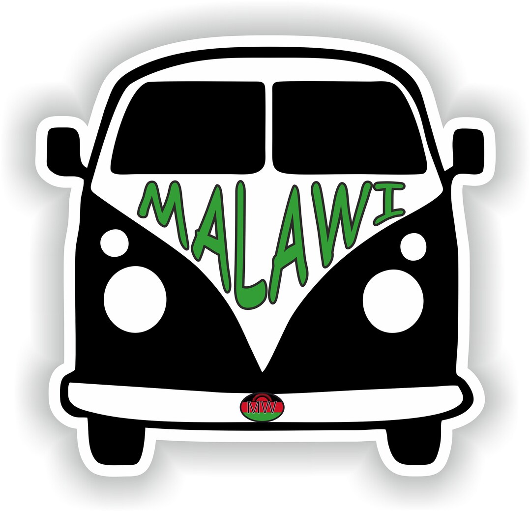 Malawi Van Sticker for Laptop Book Fridge Guitar Motorcycle Helmet ...