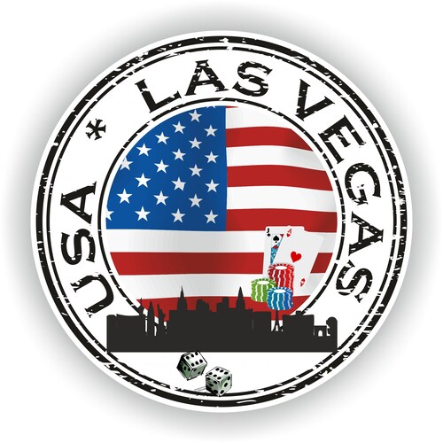 Usa Seal Sticker Round Flag For Laptop Book Fridge Guitar Etsy