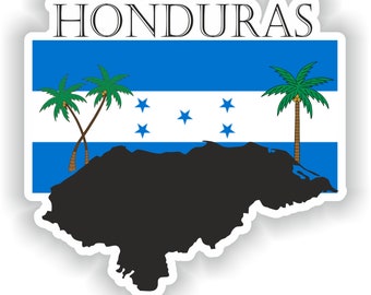 Honduras National Flag SVG, Honduran Nation Country Banner, Cricut Cut ...
