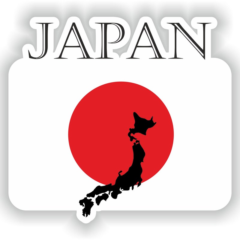 Flag Japan Png - Etsy