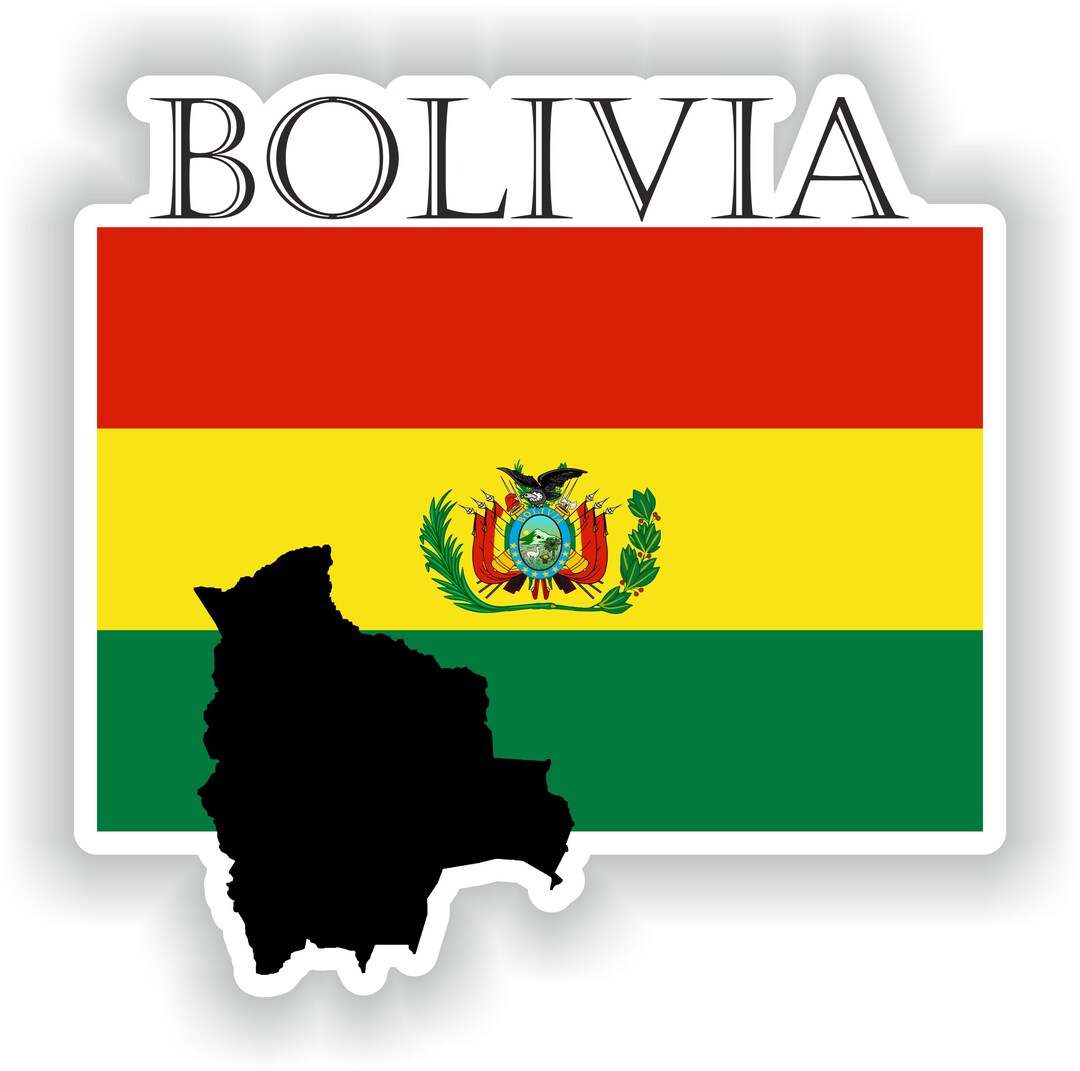 Bolivia Country Project Flag - Digital File Download - Svg, Png, Eps ...