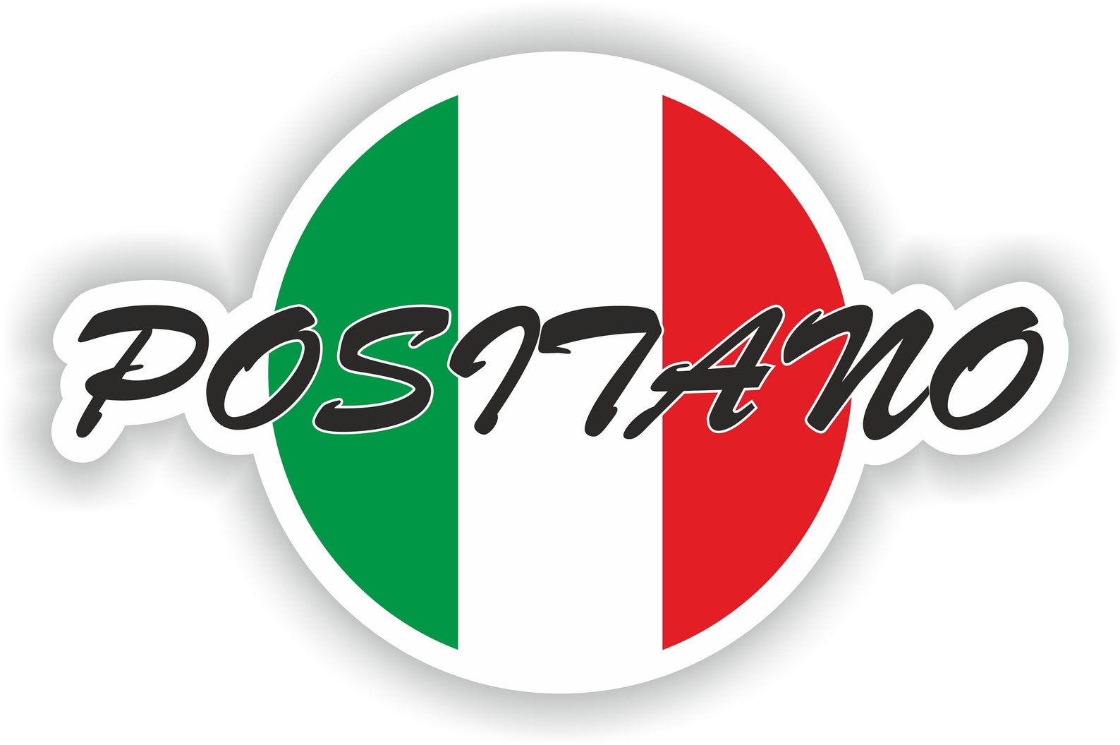 Positano Italy Sticker Flag for Laptop Book Fridge Guitar Motorcycle ...