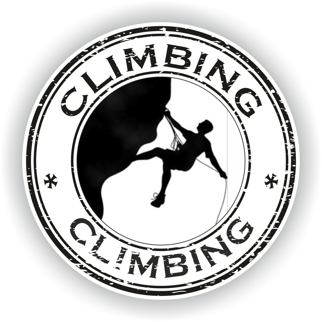 Climbing Sticker Sports for Laptop Book Fridge Guitar Motorcycle Helmet ...