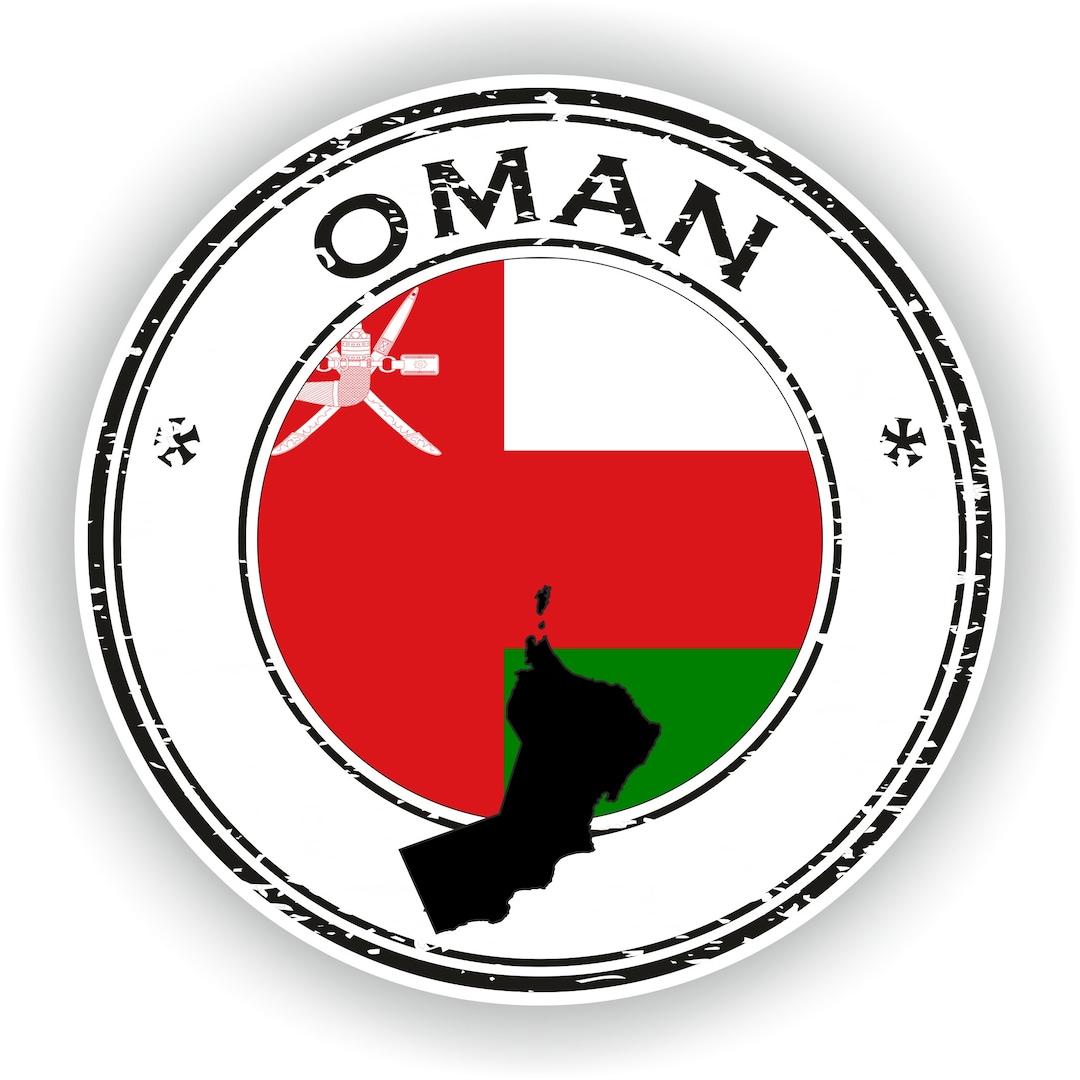 Oman Seal Round Flag - Digital File Download - Svg, Png, Eps, Jpg - Etsy