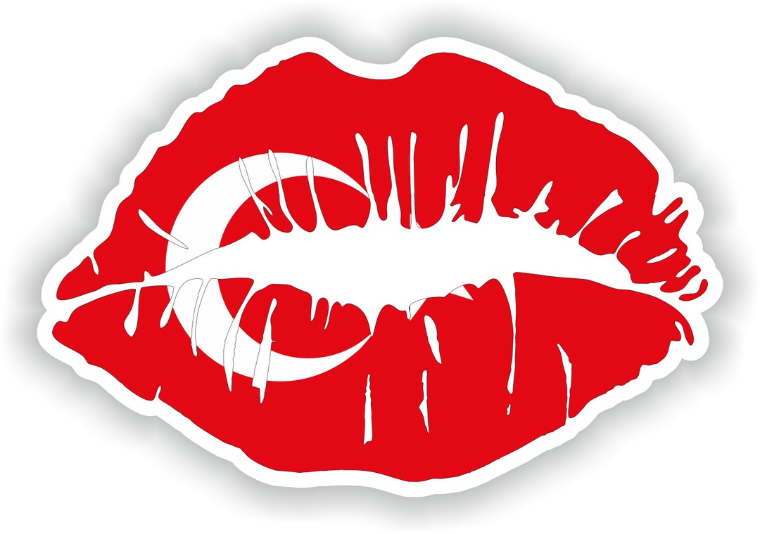 Turkey Lips Flag - Digital File Download - Svg, Png, Eps, Jpg - Etsy