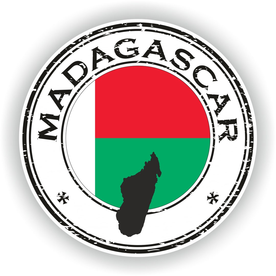 Madagascar Seal Round Flag - Digital File Download - Svg, Png, Eps, Jpg ...