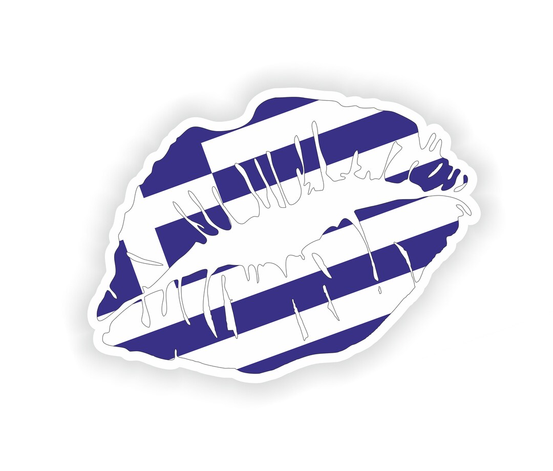 Greece Lips Flag - Digital File Download - Svg, Png, Eps, Jpg - Etsy