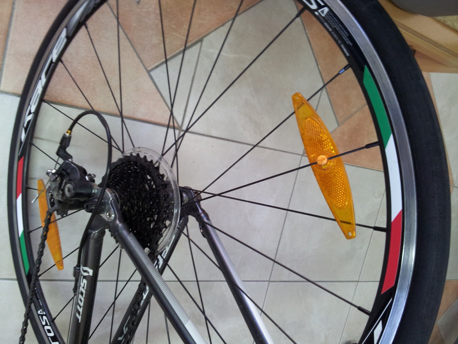 8x Flag Sticker Stripes Italy Italian Tricolore Stripe Rim - Etsy