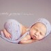 PDF Knitting Pattern - Newborn Photography Prop_ Clover Angora Bonnet ...