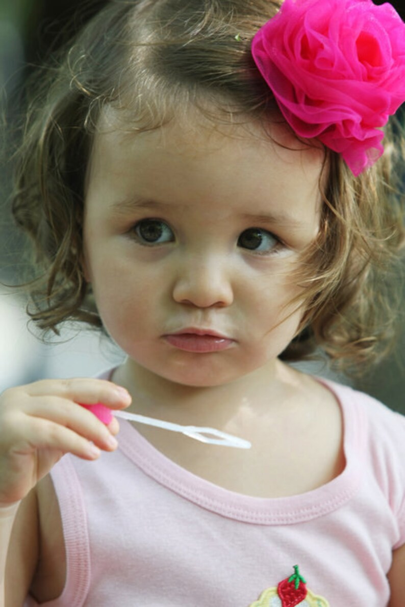 PDF SEWING Pattern Tutorial - the Monkey Moo Moo Chiffon Flower Hair ...