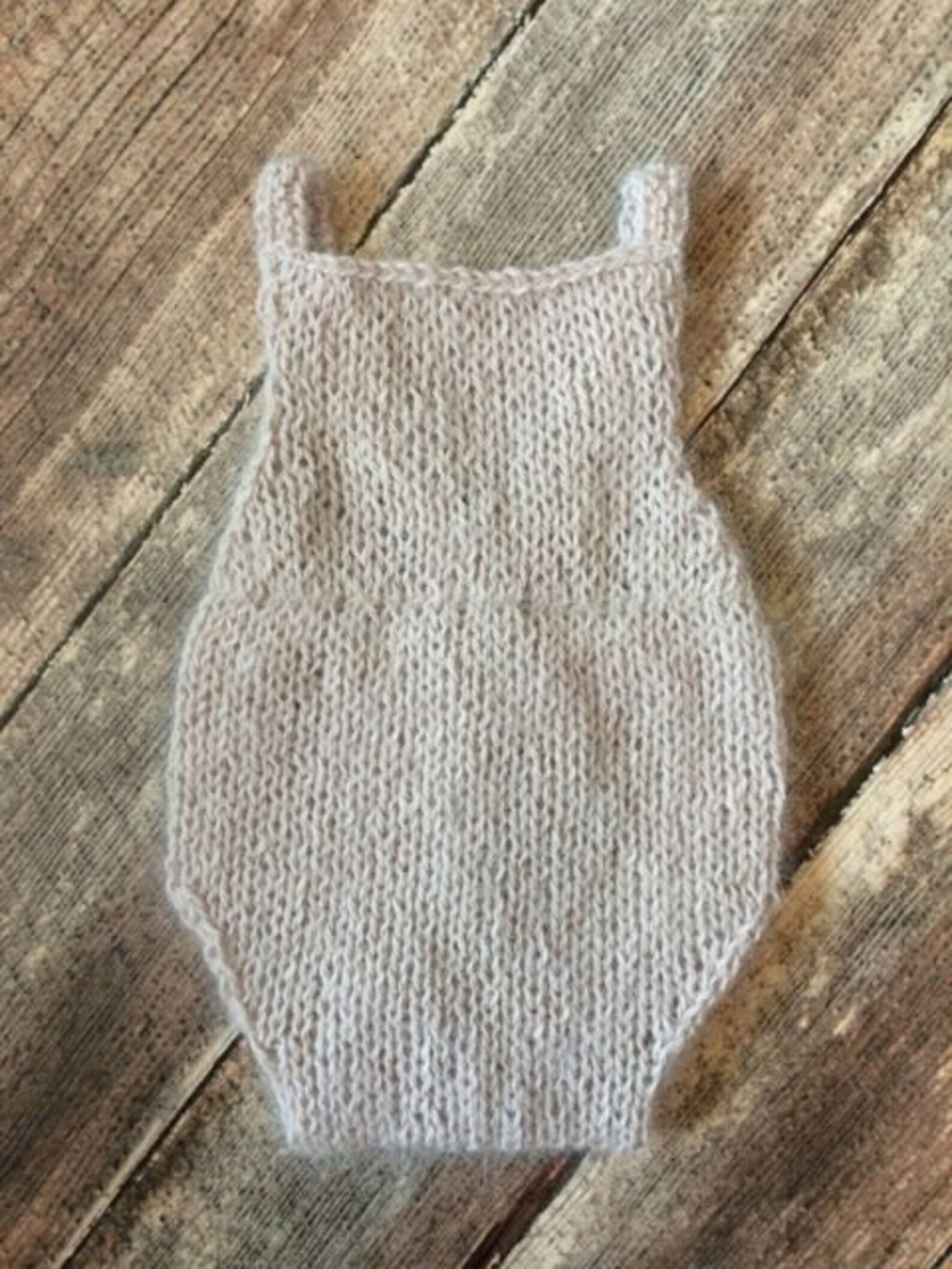PDF Knitting Pattern - Newborn Photography Prop_classic Angora Romper ...