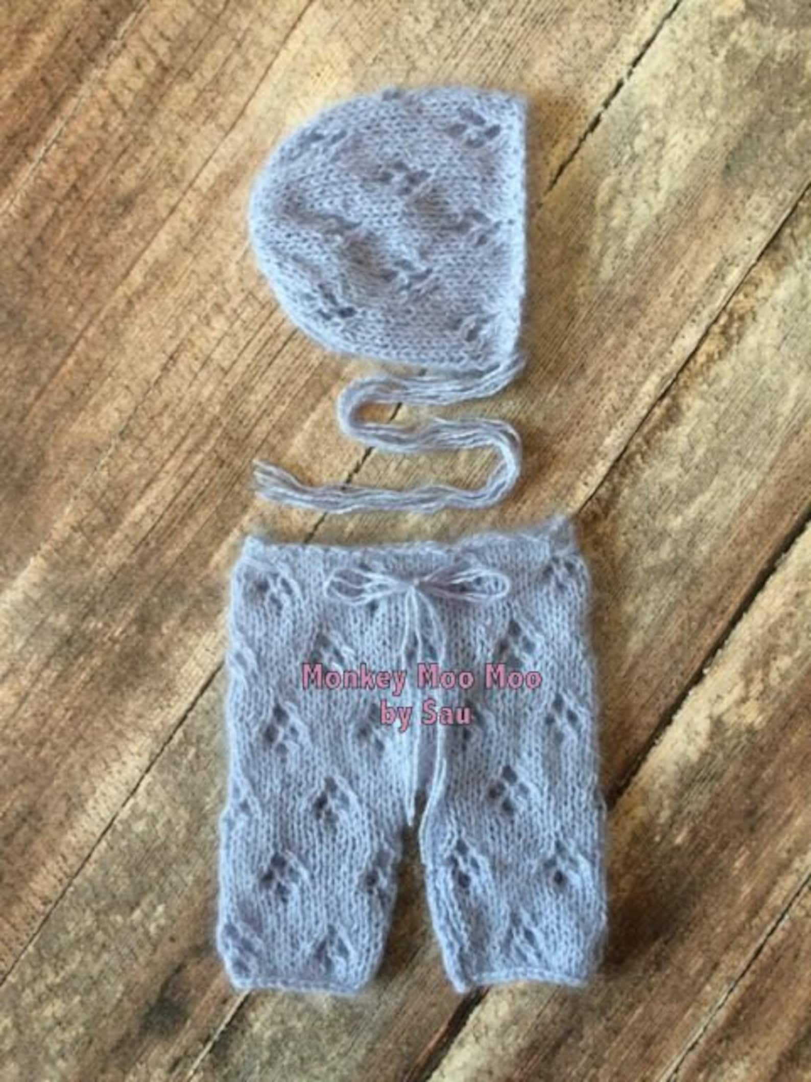 PDF Knitting Pattern Newborn Photography Prop_ Clover Angora - Etsy