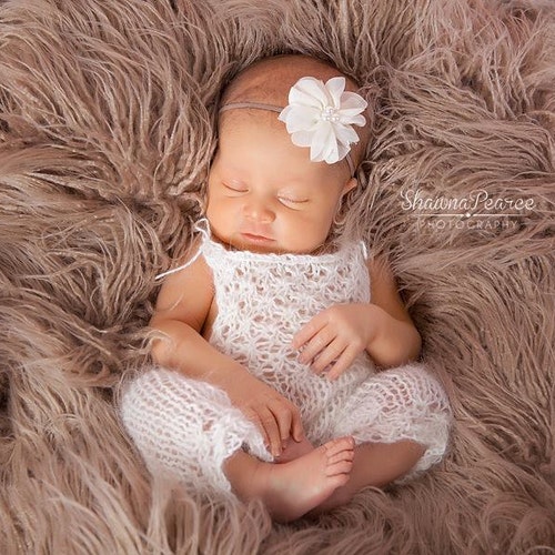 PDF Knitting Pattern Newborn Photography Prop_tiny Flowers - Etsy