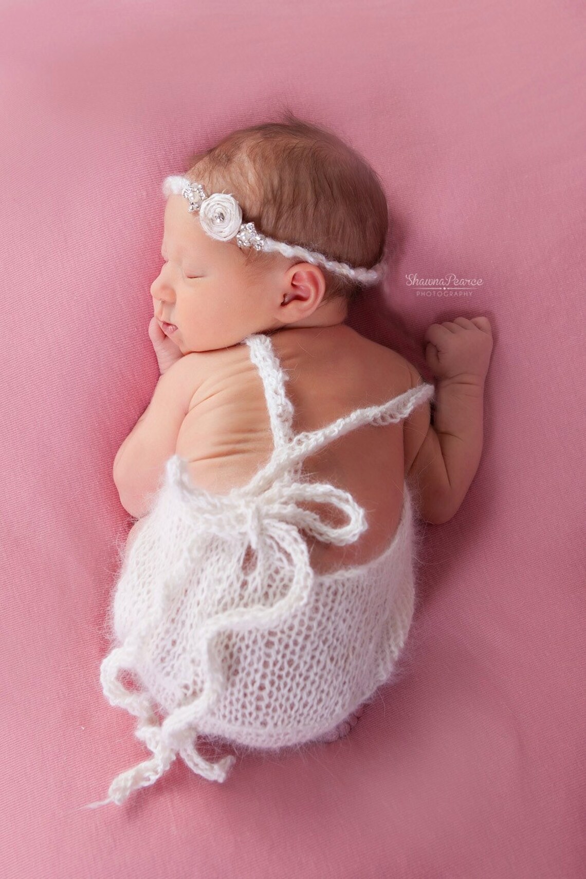 PDF Knitting Pattern - Newborn Photography Prop_classic Angora Romper ...