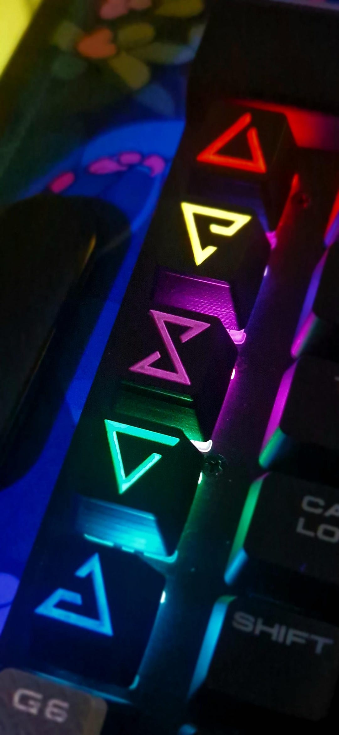 Witcher Signs Keycaps, UV Reactive Gaming Gift - Etsy