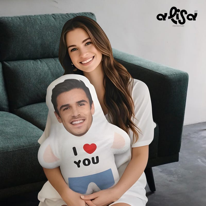 I Love You Face Plush - Etsy